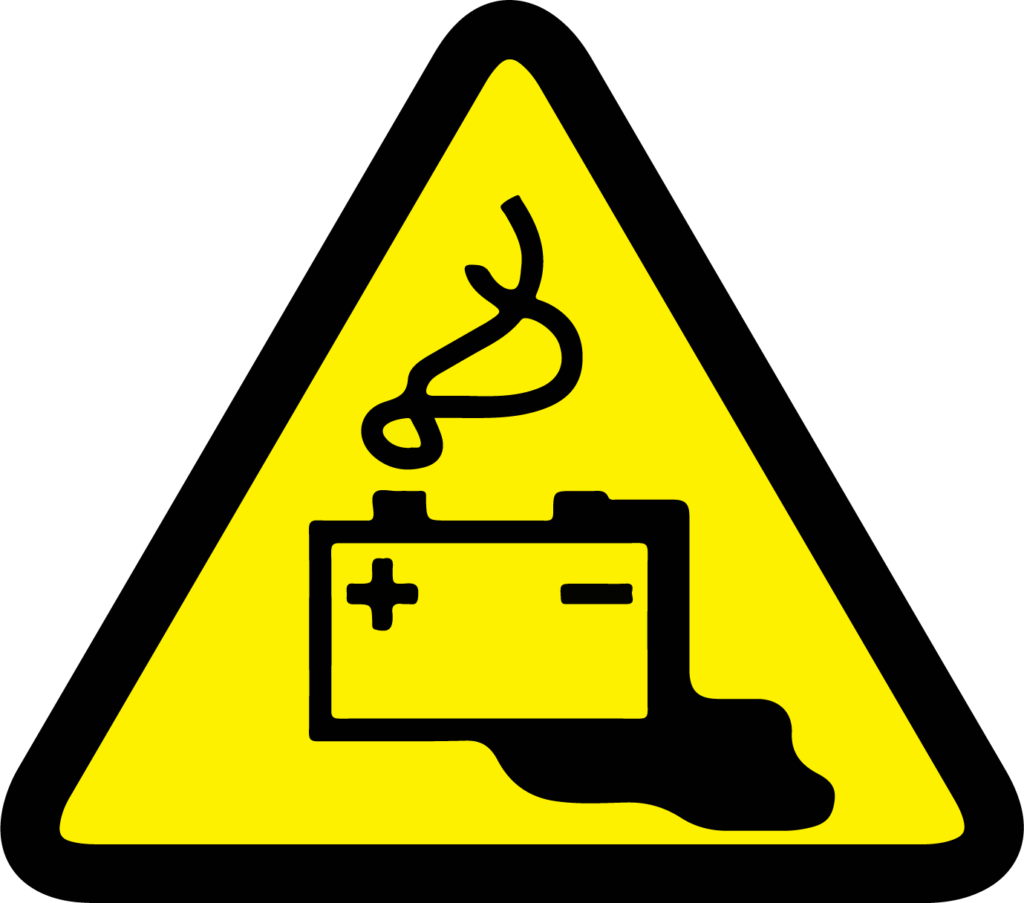 Battery Charging Warning Labels - Personalised Gifts in New Zealand